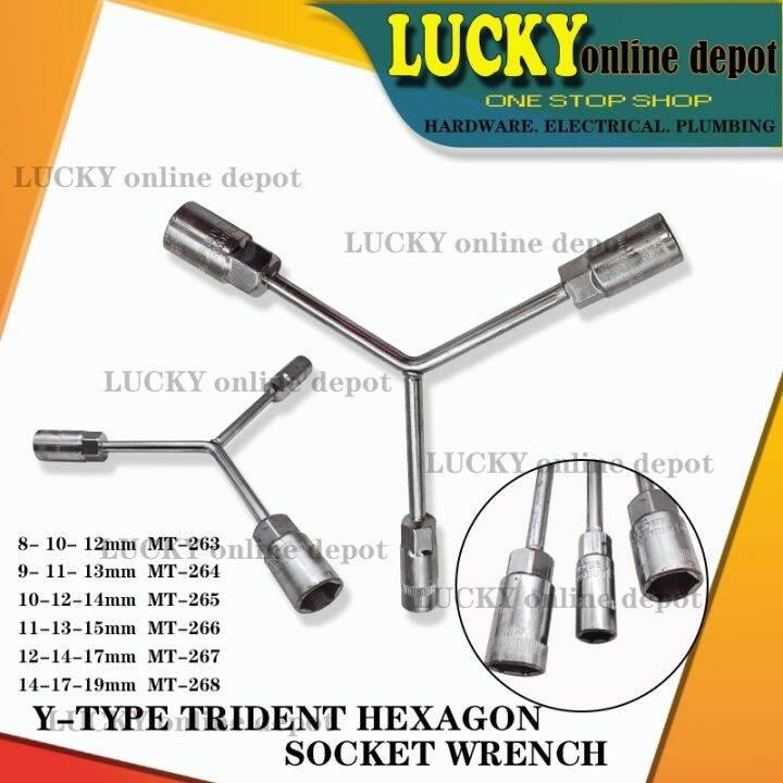 TRIDENT Y-TYPE HEXAGON SOCKET WRENCH ( LONG ) | Lazada PH