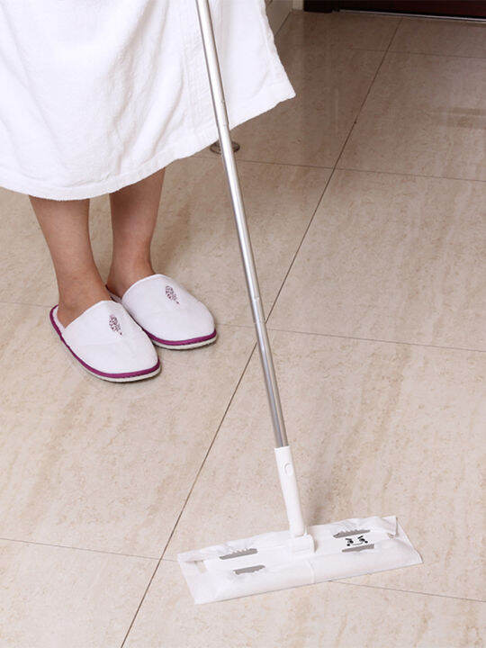 Japan LEC flat mop rotary hand-free lazy rag wipes wet and dry dual ...