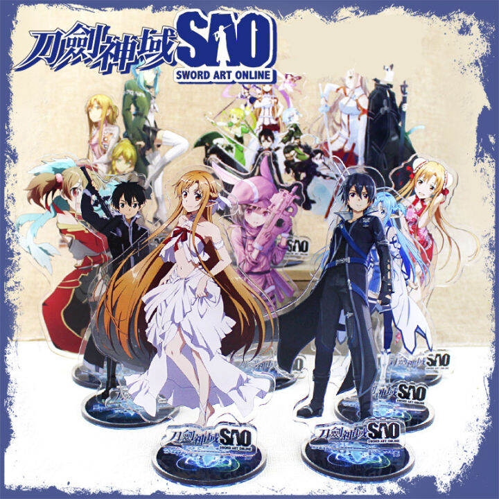 Kids Toy 2022 New Anime Sword Art Online Acrylic Stand Model Plate ...