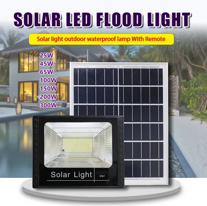 Foya Solar flood light 25W 45W 65W 100W 150W 200W 300W 500W Solar light ...