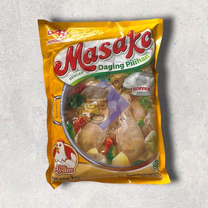 Ajinomoto Masako Ayam 1 KG / Kaldu Ayam Masako / Penyedap Rasa Ayam | Lazada Indonesia