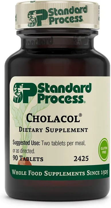Standard Process Cholacol - Fat Digestion Enzymes and Gallbladder ...