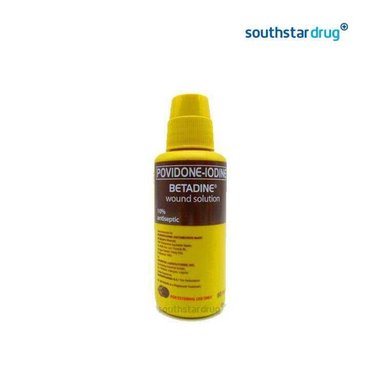 Betadine 10% 60 ml Wound Solution | Lazada PH
