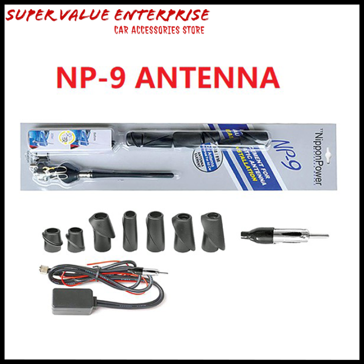 NIPPON POWER NP-9 REPLACEMENT CAR STEREO ANTENNA AM / FM | Lazada