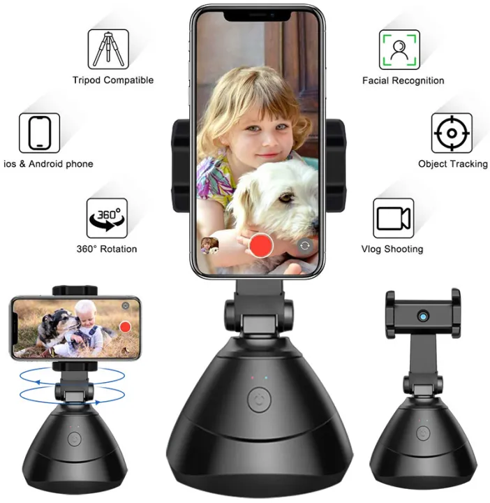 Rotate Live Follow-up Pan/tilt Smart Photography Platform Mobile Phone ...