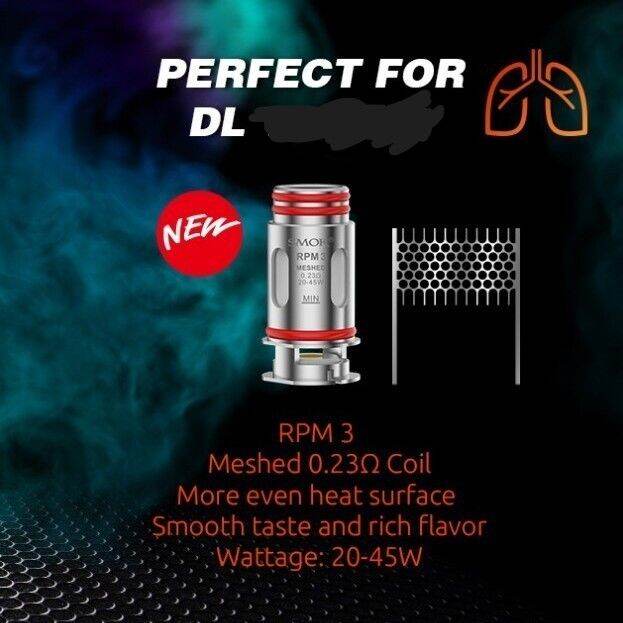 COIL RPM3 RPM5 0.15 OHM 0.23 OHM REPLACEMENT COIL RPM 3 RPM 5 KIT 1PCS ...