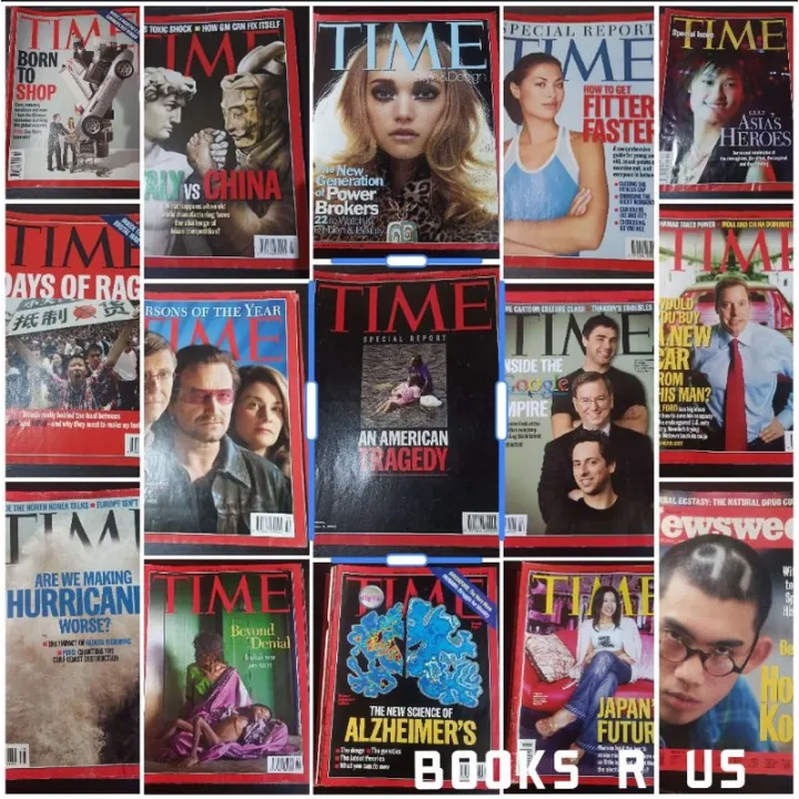 🆕TIME Magazines(Year issues)🆕 | Lazada PH
