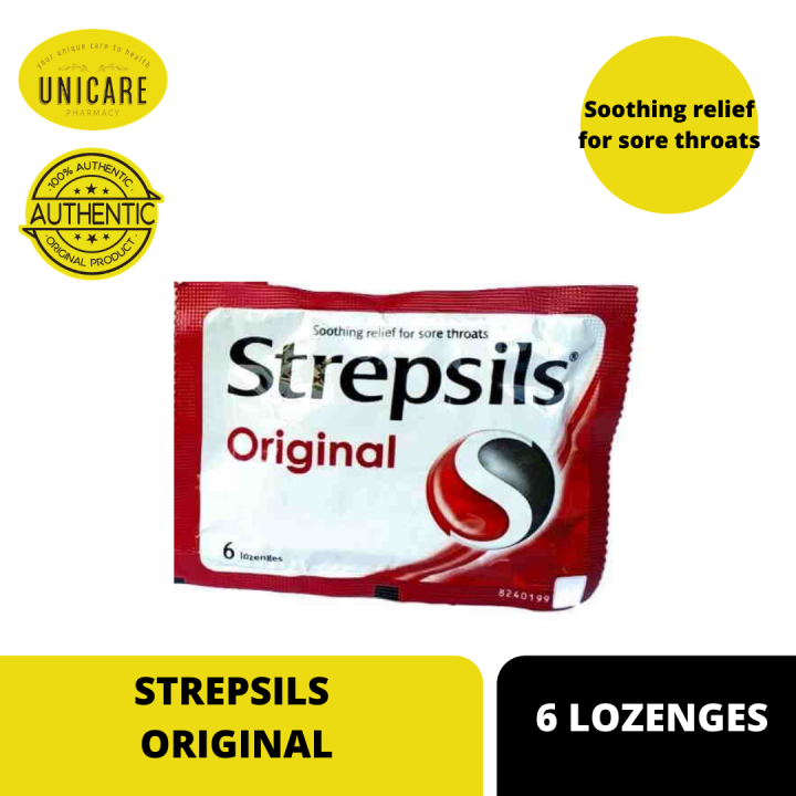STREPSILS 6'S (ORIGINAL) | Lazada