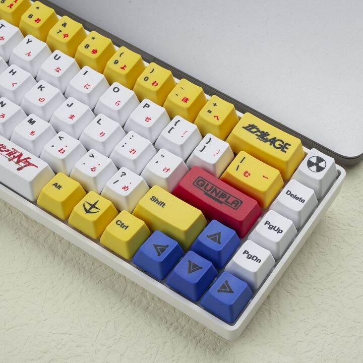Anime Keycaps Mechanical Keyboard Keycaps Keyboard Anime Style - 123 ...