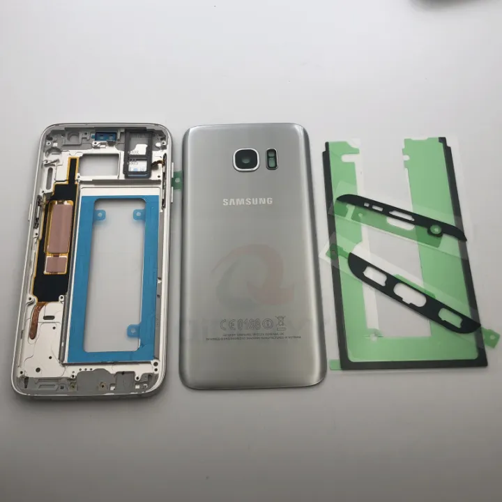 New S7 Cover Front Middle Frame For SAMSUNG Galaxy S7 Edge G935 G935F ...