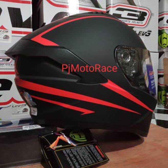 Lev3 Full Face Helmet (Sleek V2) | Lazada PH