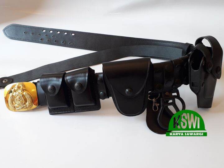 kopel sabhara polri kulit fullset | Lazada Indonesia