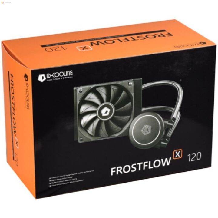 ส่งฟรี ลด 50% (พร้อมส่ง)ชุดน้ำปิด ID-COOLING FROSTFLOW X 120 ชุดน้ำ ...