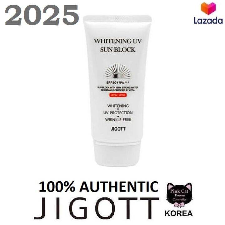 Korean Cosmetics JIGOTT Whitening UV Sunblock 70ml | Lazada PH