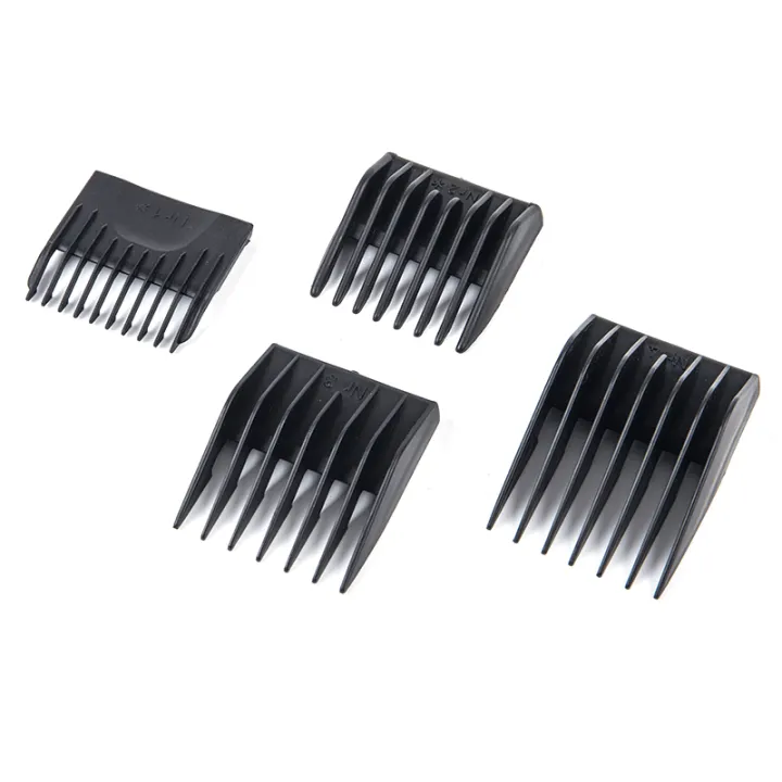 The Big Ups💕 4pcs Barber Hair Clipper Limit Comb Replacement Guide Comb ...