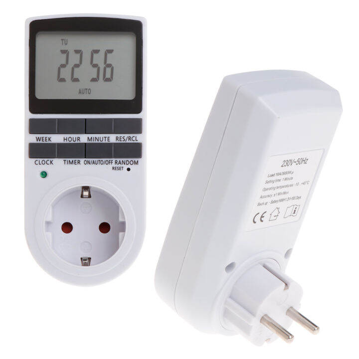 【available】programmable Digital Timer Switch Socket Ac Electric Power