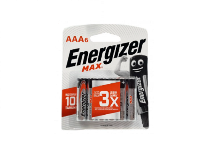 Energizer MAX 1.5V AAA Alkaline Battery | Lazada Singapore