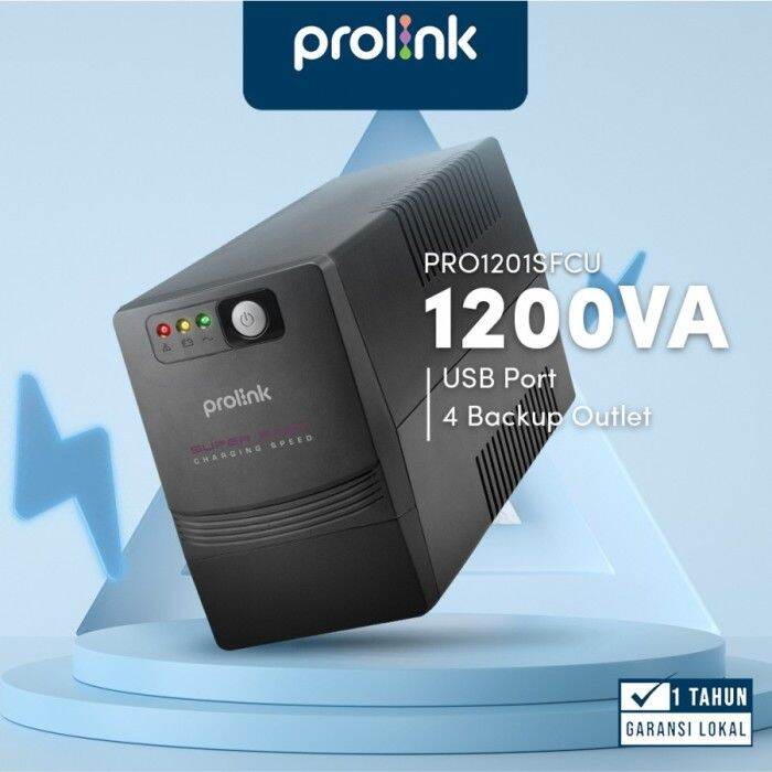 UPS PROLINK PRO1201SFCU LINE INTERACTIVE UPS | Lazada Indonesia