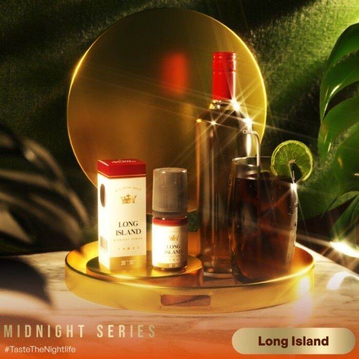 Foom Long Island Salt Nic 30ML Foom Midnight Series by Flooid x RV ...