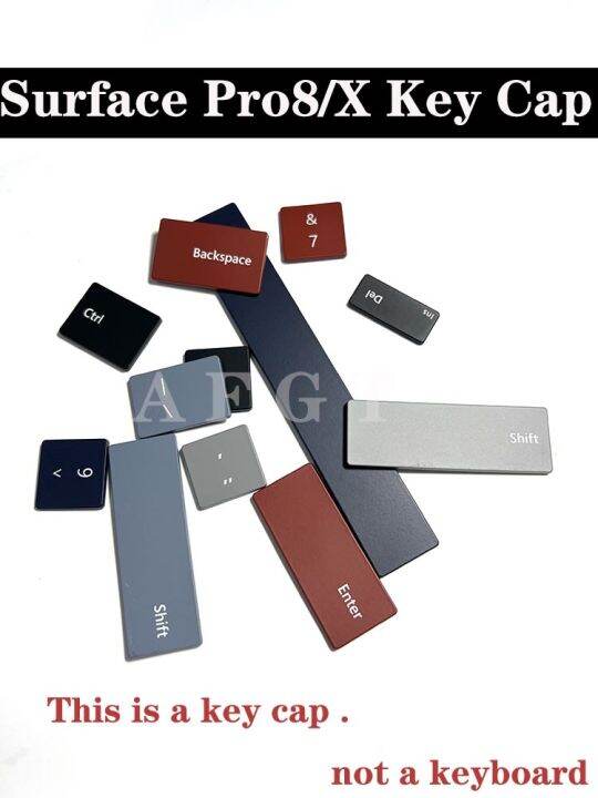 ♨ Replacement Keycap Hinge For Microsoft Surface Pro8 Pro X Keyboard ...