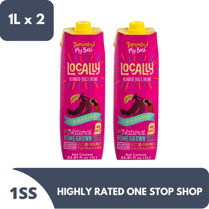 Locally Blended Juice Drink, Tamarind 1L x 2 | Lazada PH