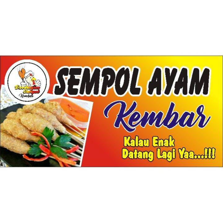 Banner Jualan Sempol Ayam | Lazada Indonesia