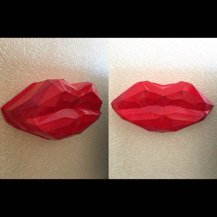 Low Poly lips Papercraft | Lazada Indonesia