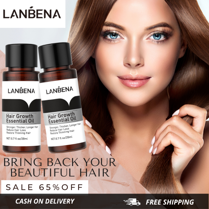 Lanbena Hair Growth Essential Oil Hair Loss Treatment Prevent Baldness
