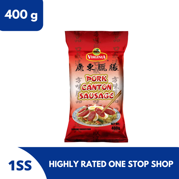 Virginia Pork Canton Sausage, 400g | Lazada PH