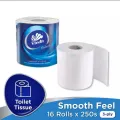 Vinda Deluxe Toilet Paper Smooth Feel 3ply - (16 rolls x 250's) x 4 ...