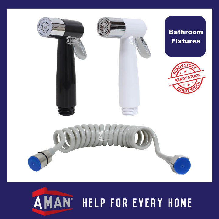 ABS Hand Bidet Spray Head Hand Shower Bidet Head Sprayer Head Spring ...