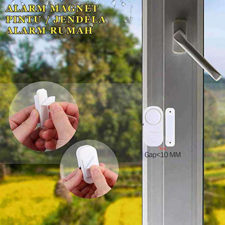 Alarm Magnet / Alarm Pintu & Jendela / Alarm Rumah | Lazada Indonesia