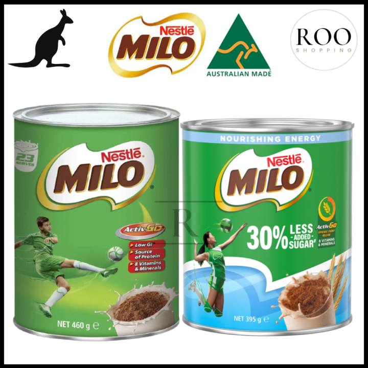Milo - Australia Made 460g / 395g Less Sugar | Lazada