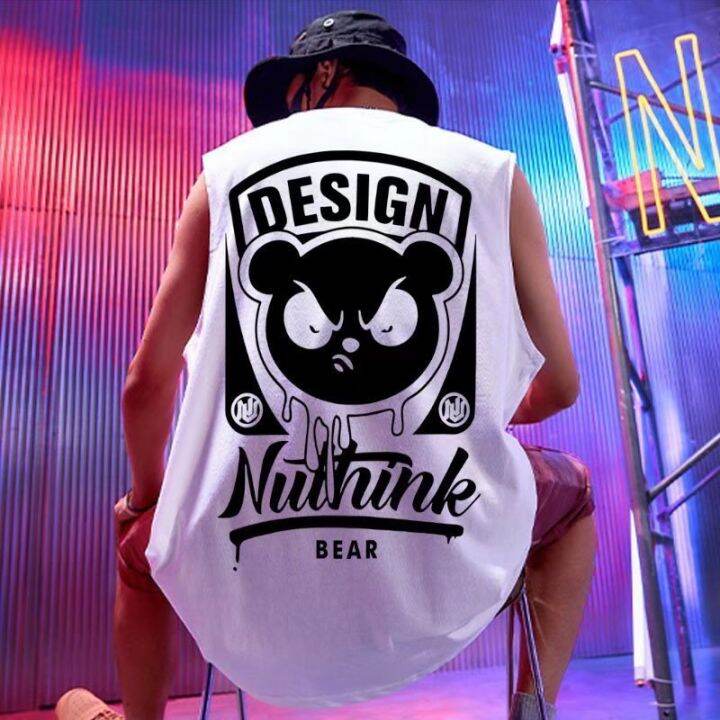 เสื้อกล้ามแขนกุด ขนาดใหญ่ แฟชั่นฤดูร้อน สําหรับผู้ชาย ไซซ์ M - 8XL 2022 | Lazada.co.th