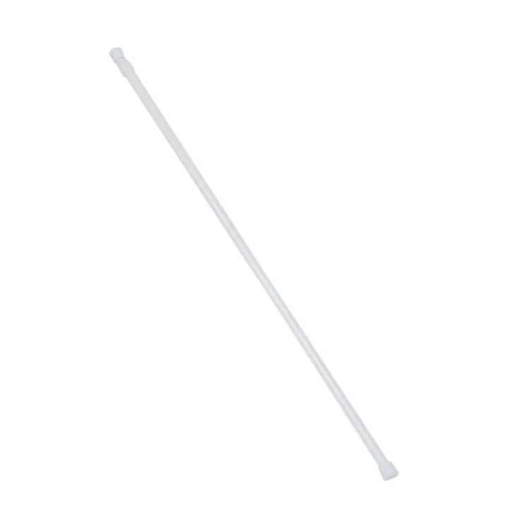 4X Spring Loaded Extendable Telescopic Net Voile Tension Curtain Rail ...