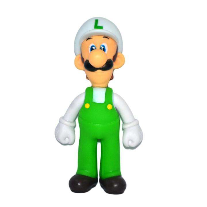 Super Mario Luigi White/Green Loose Figure | Lazada PH