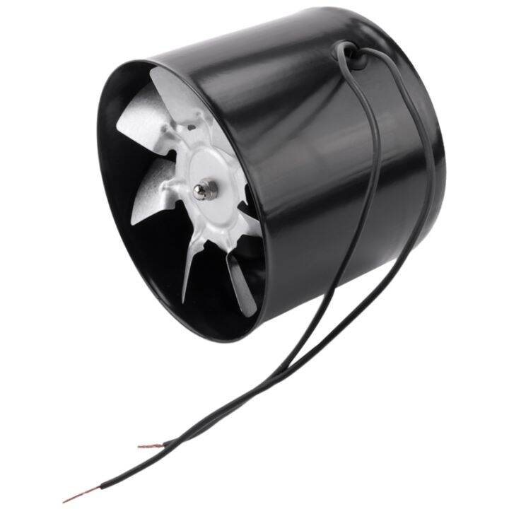 4 Inch Inline Duct Fan Air Ventilator Pipe Ventilation Exhaust Fan Mini ...