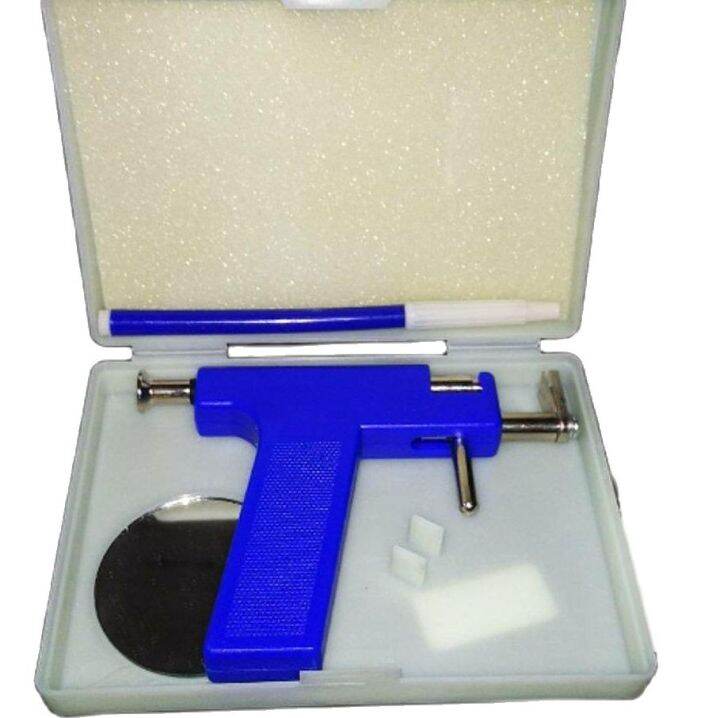 Alat Tindik Telinga /Alat mudah murah berkualitas FREE 12 PASANG ANTING ...