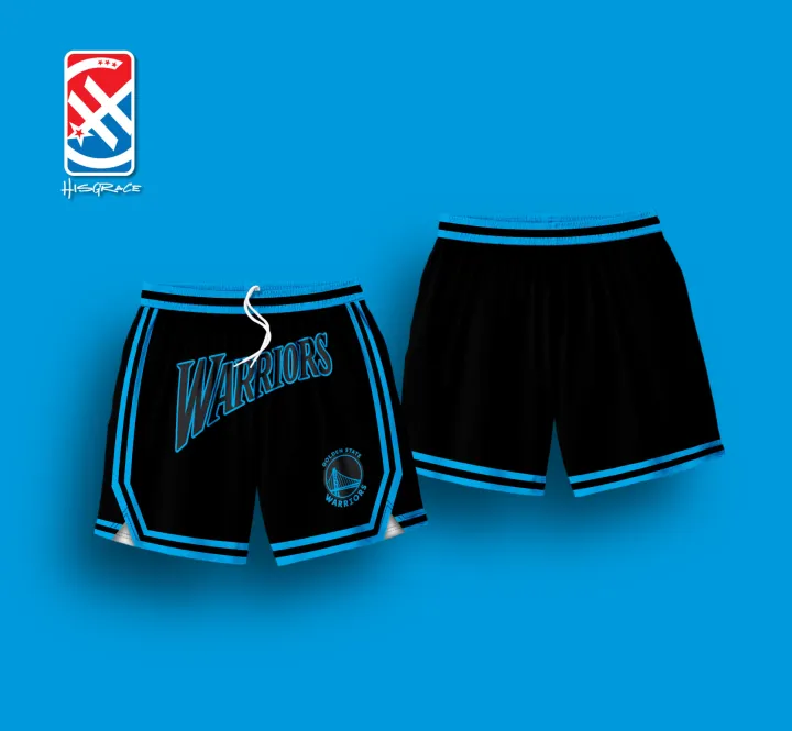 GSW WARRIORS PLAIN BLACK x HG CONCEPT BASKETBALL SHORT | Lazada PH