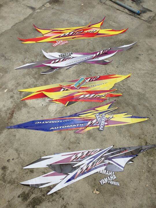 Mio 1 Indonesian Decals 2004 Sticker Decals | Lazada PH