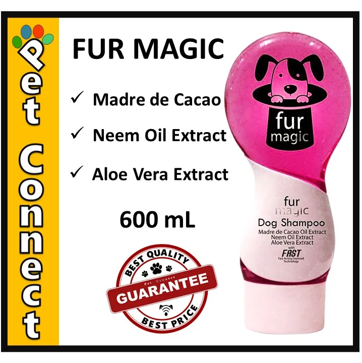 Fur Magic 600 mL PINK Madre de Cacao Dog Shampoo | Lazada PH