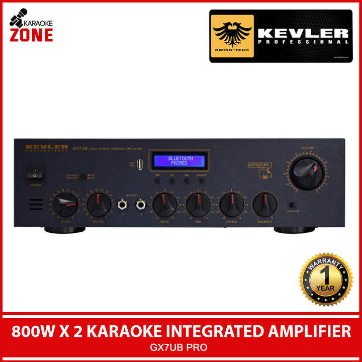 Kevler GX 7UB PRO / Amplifier 800W X 2 / High Power Amplifier / With ...