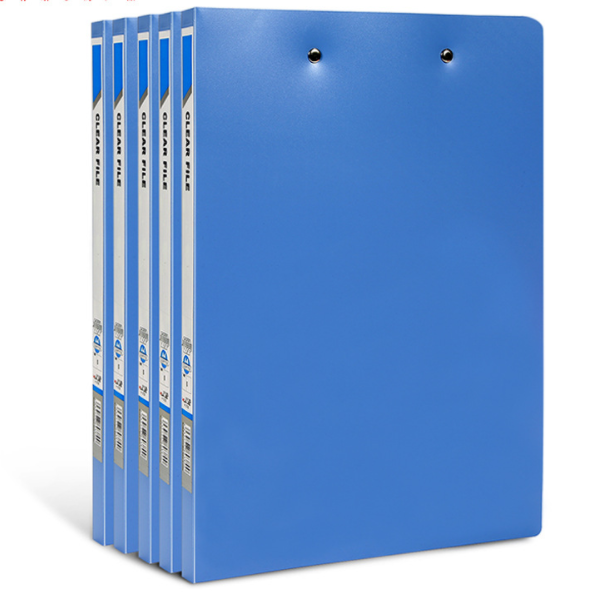 A4 Double Strong Clips File Folder, Punchless Binder for Commercial or ...