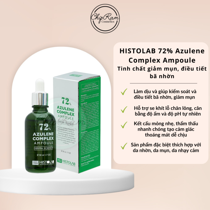 Tinh Chất Cho Da Mụn Histolab - 72% Azulene Complex Ampoule | Lazada.vn