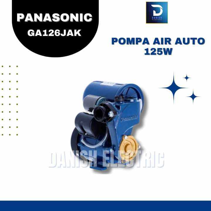 Pompa air listrik pompa air sumur dangkal air otomatis Panasonic ...