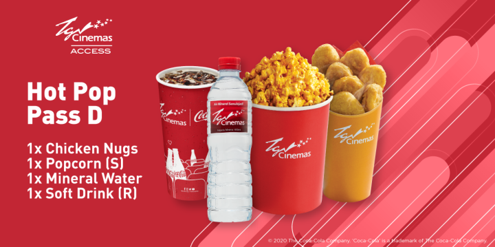TGV Hot Pop Pass D (1 Small Signature Popcorn + 1 Chicken Nugs + 1 ...