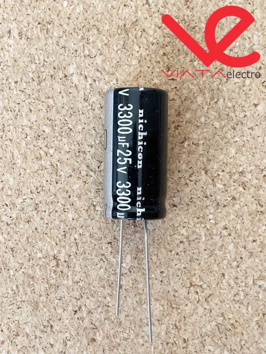 KAPASITOR ELCO 3300UF 25V (1 BUAH) KAPASITOR CAPACITOR ELKO KAPASITOR ...