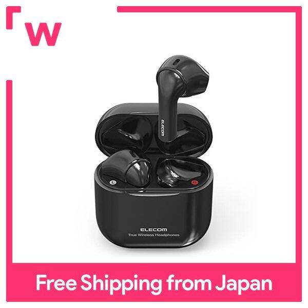 Elecom LBT-TWS11BK Wireless Earbuds, Fully Wireless, Bluetooth 5.0 Compatible, AAC Compatible ...