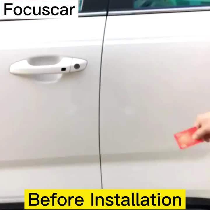 Car Door Edge Weatherstrip Rubber Sealing Strip B Pillar Noise