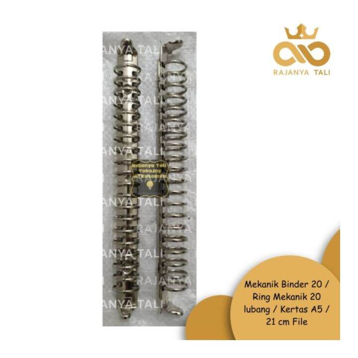 COD Mekanik Binder 20 / Ring Mekanik 20 lubang / Kertas A5 / 21 cm File ...